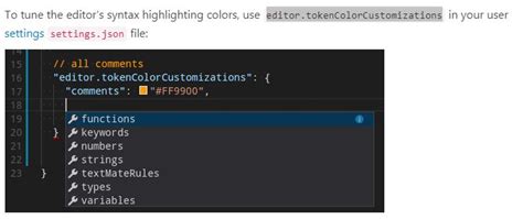 Vscode Extensions Is There A Way To Override A Specific Keyword Color