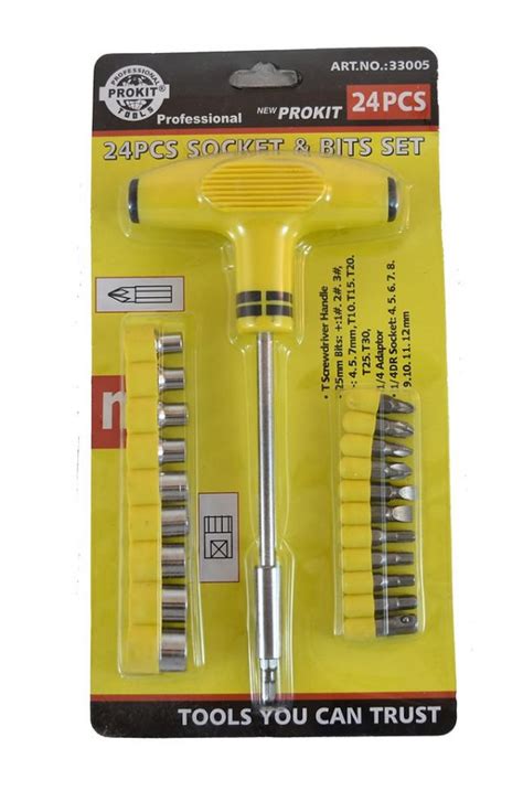Socket And Bit Set 24pc Perfect Oasis Metals Llc