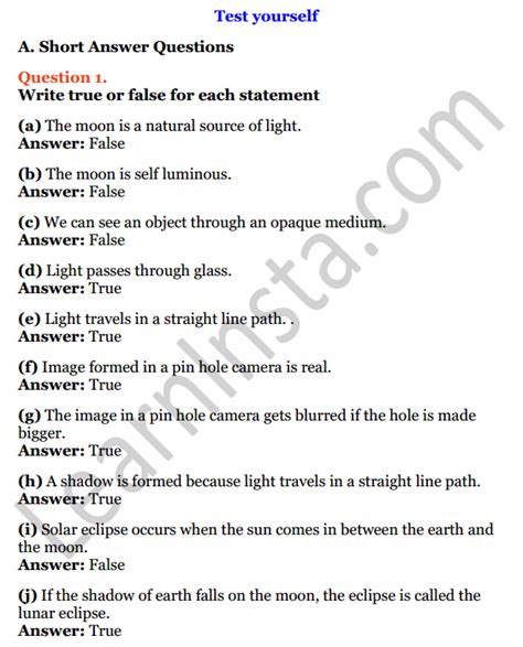 Selina Concise Physics Class ICSE Solutions Chapter Light