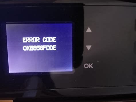 Hp Envy 4502 Undocumented Error Code 0xb858fdde Printers