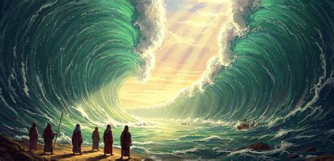 홍해를 가르신 하나님 출애굽기 14장 Bookseek