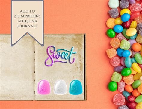 Gumdrop Clipart 14 Pngs Instant Download Gumdrop Png Candy Shop