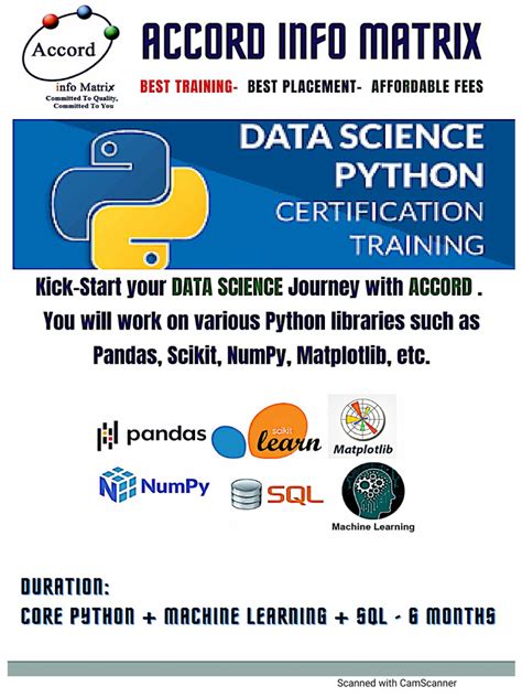 Data Science Using Python Syllabus Pdf