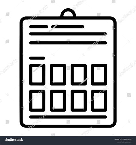 Data Analysis Sheet Business Intelligence Reporting Stock Vector