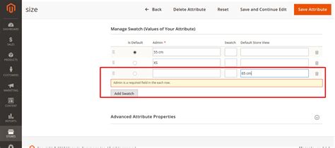 can t edit text swatches in product attribute magento forums