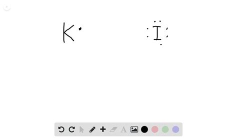 Solvedusing Electron Dot Structures Diagram The Formation Of An Ionic Bond Between Potassium