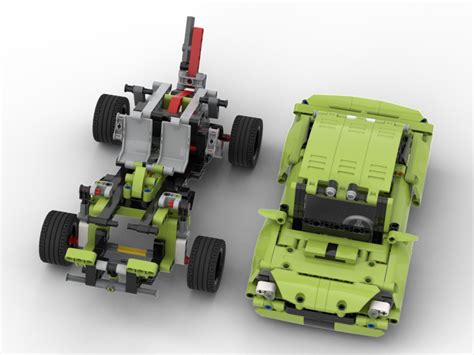 Lego Moc 42138 Baja Buggy By Hoppepe Rebrickable Build With Lego