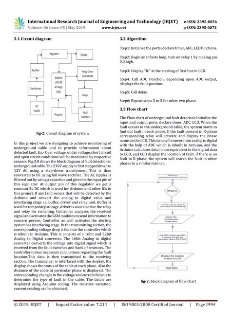 Irjet Underground Cable Fault Distance Locator Pdf