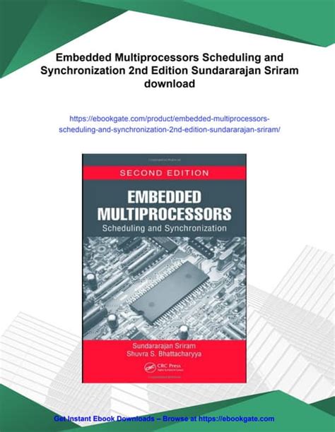 embedded multiprocessors scheduling and synchronization 2nd edition
