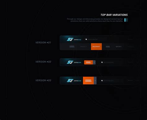 Esports Analytics And Statistic Website Behance
