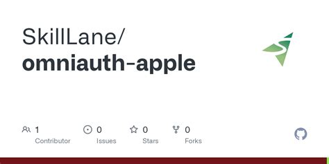 Github Skilllaneomniauth Apple