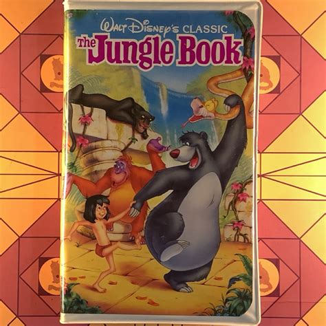 Jungle Book 1967 Reitherman Clam Walt Disney Company Vhs2025102638