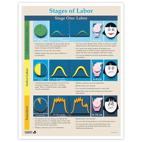 Phases And Stages Of Labor Chart