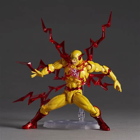 Kaiyodo Revoltech Amazing Yamaguchi Dc Comics Reverse Flash