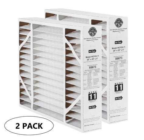 Lennox X6673 Healthy Climate Air Purifier 20x25x5 Merv 11 Filter 2