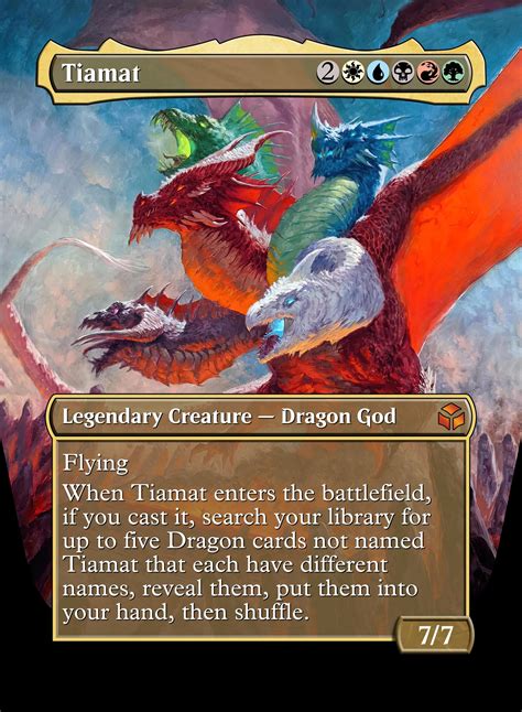 Tiamat Showcase Edh Proxies