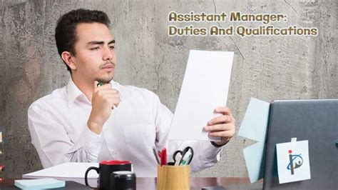 Responsibilities And Duties Of Assistant Manager Job Description
