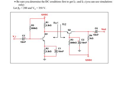 Solved For The Cascode Amplifier Circuit Shown Determine A Rol I Want T Tutorbin