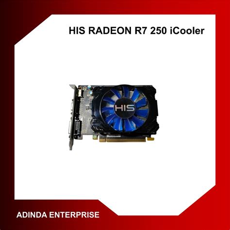 Jual Vga His Amd Radeon R7 250 2gb Ddr5 128bit Shopee Indonesia