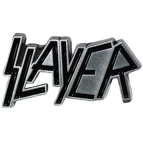 Slayer Logo Pin Badge Eyesore Merch