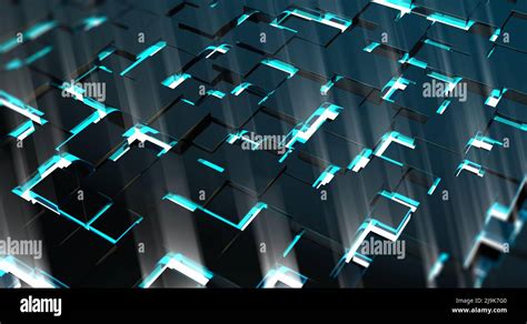 Network And Data Net System Abstract Backgroundstructure And Connection3d Illustration