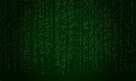 Premium Vector Matrix Code Stream Green Data Codes Screen