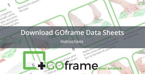 Fine Art Foto Download Goframe Canvas Stretching System Data Sheets