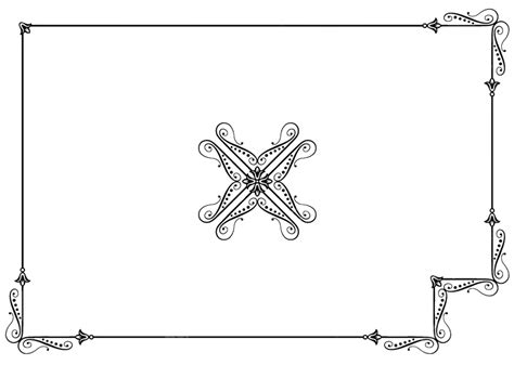 Abstract Border Design Vector Hd Images Frame Border Design Abstract Accent Ornate Frame