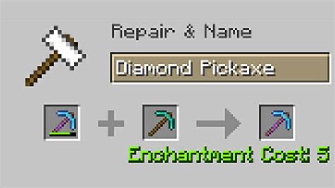 Pickaxe Resep Minecraft