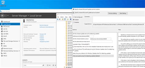 How To Correctly Type Intranet Update Service For Detecting Updates When Configuring Wsus R