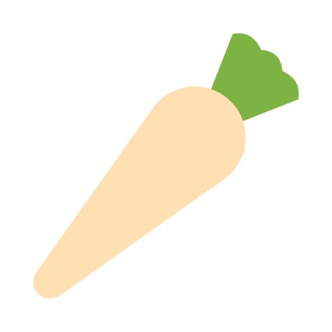 Parsnip Generic Color Fill Icon Parsnip Generic Color Fill Icon