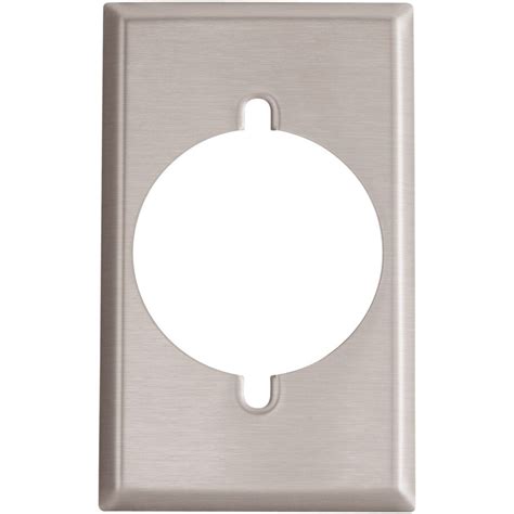 Eaton Gang Stainless Steel Single Wall Plate At Lowes Com
