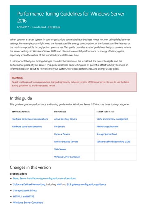 DOWNLOAD Performance Tuning Guidelines For Windows Server Kurt Shintaku S Blog