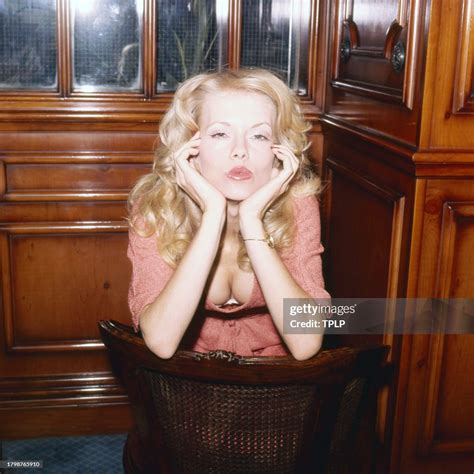 Portrait Of American Actress Misty Rowe London England September
