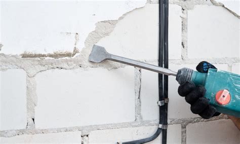 Different Tools To Chisel Concrete By Hand And With Power Tools