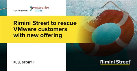 Rimini Street On Linkedin Rimini Street To Rescue Vmware Customers With New Offering