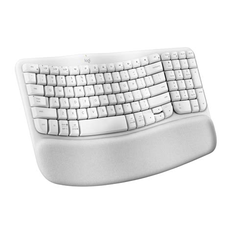 Buy Logitech Wave Keys Wireless Ergonomic Keyboard With Cushioned Palm Rest Comfortable Natural