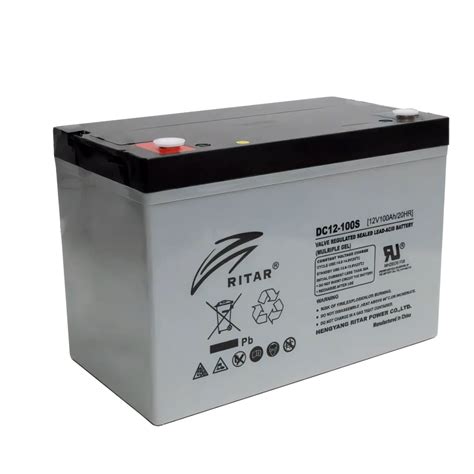 Dc12 100s Ritar 12v 100ah Dc Series Agm Deep Cycle Battery