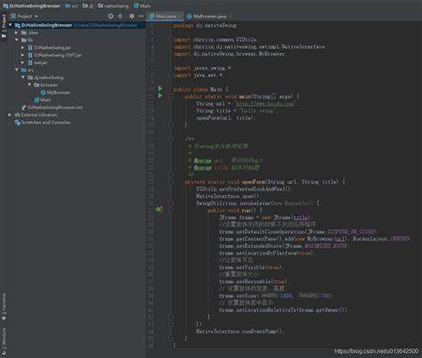 【java】本地客户端内嵌浏览器1 Swing、swt、djnativeswing、javafxswing 嵌入浏览器修改内核、 Csdn博客