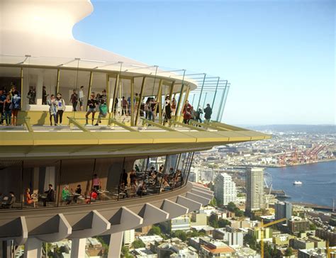 Seattle Space Needle Includes Glass Floors For Dining Experience At 500