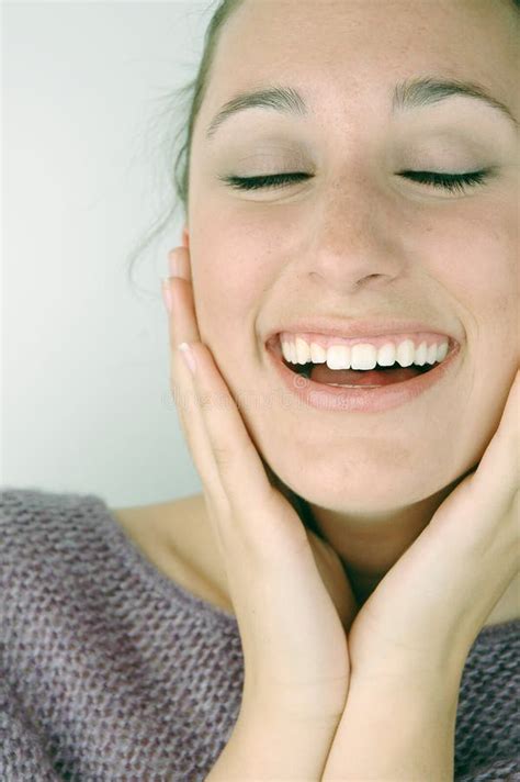 Happy Girl Stock Image Image Of Teeth Happy Mouth Girl 1758745