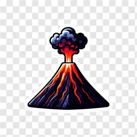 검은 구름과 함께 화산이 분출하는 스티커 검은 구름과 함께 화산이 분출하는 스티커 화산 벡터 산 기호 Png 일러스트 및 이미지 에 대한 무료 다운로드 Pngtree