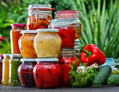 Домашние простые рецепты консервирования и маринада Простые рецепты Овощи Консервирование