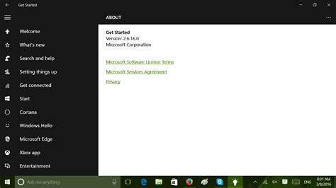 Universal Get Started App For Windows 10 Gets Updated