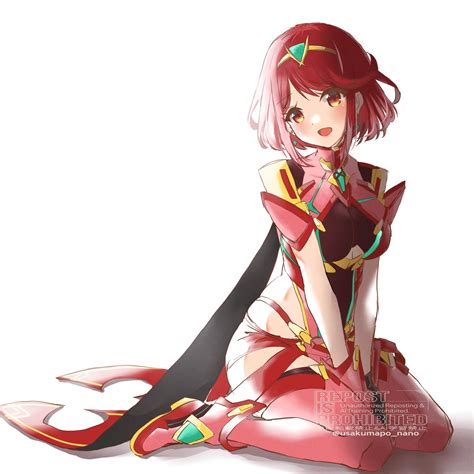 Pyra Xenoblade Chronicles And 1 More Drawn By Usakumaponano Danbooru