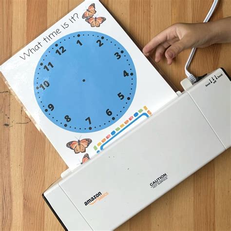 Printable Clock Learn To Tell Time Clock Printable Etsy Clock Printable Learn To Tell Time