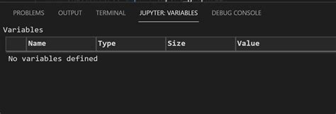 Native Notebooks Variable Explorer Not Generating Any Variables · Issue 5836 · Microsoft