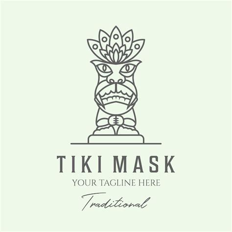 한옥 집 한국 전통 라인 아트 미니멀리스트 로고 디자인 프리미엄 벡터