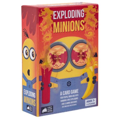 Exploding Minions The Game Room