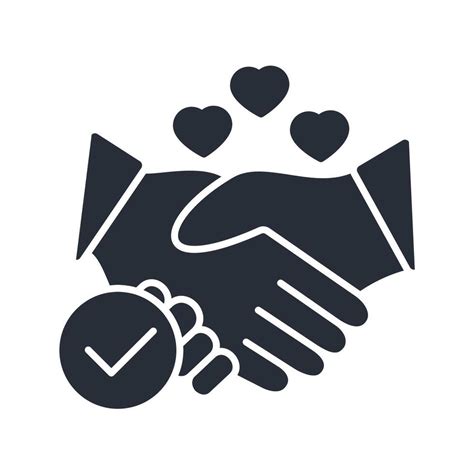 Commitment Icon Editable Strokelinear Style Sign For Use Web Design